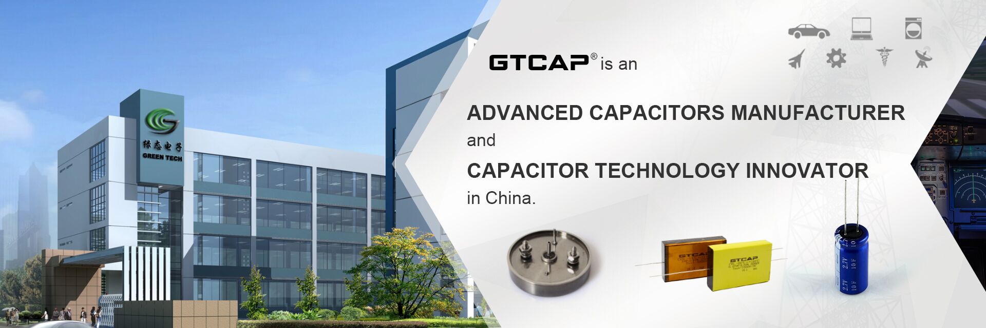 Advanced Capacitors Factory - GTCAP Shanghai Green Tech Company